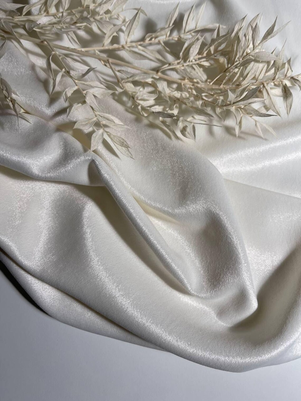 Soft, Creamy Silk Velvet. A Luxurious Natural Silk, Perfect for Wedding ...