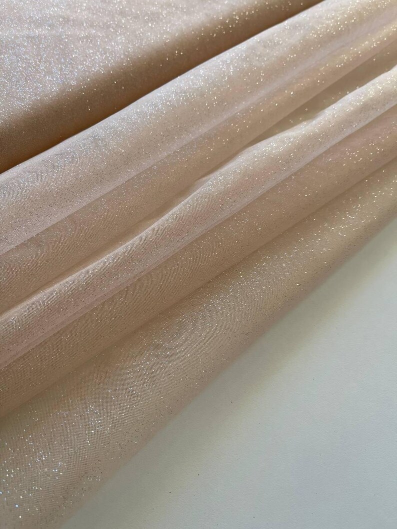 Delicate Tulle With Glitter. Shiny Material, Perfect for Wedding ...