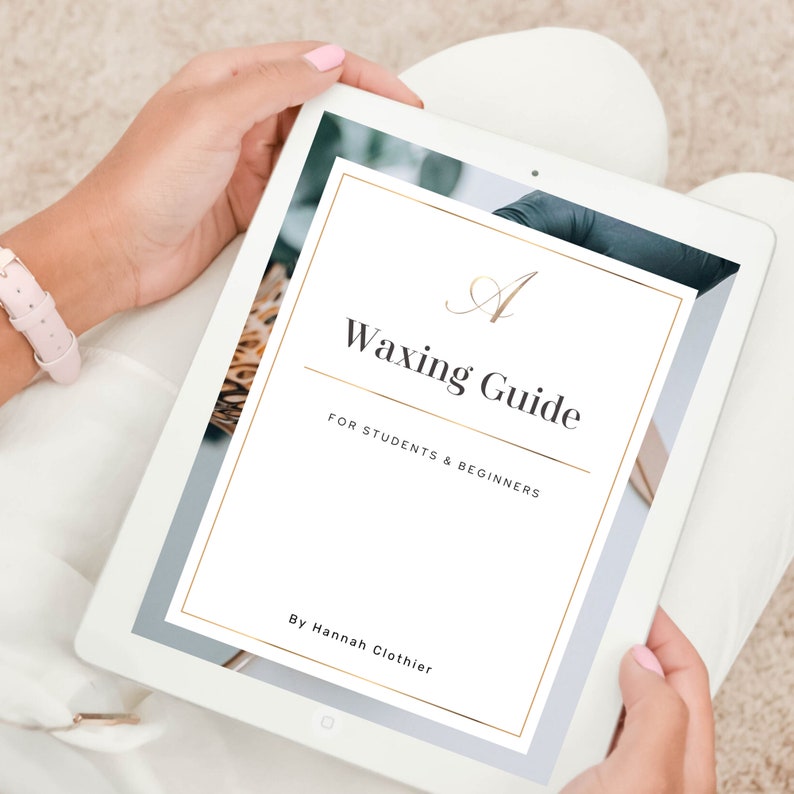 Waxing Guide For Students & Beginners - Etsy