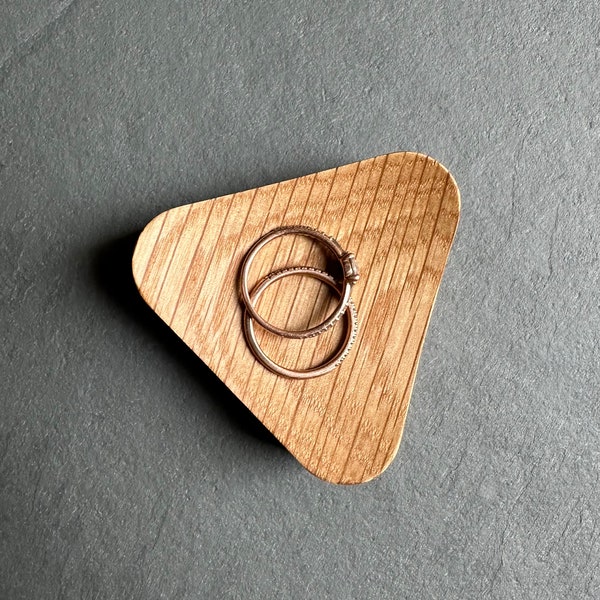 Wooden Ring Holder - Etsy
