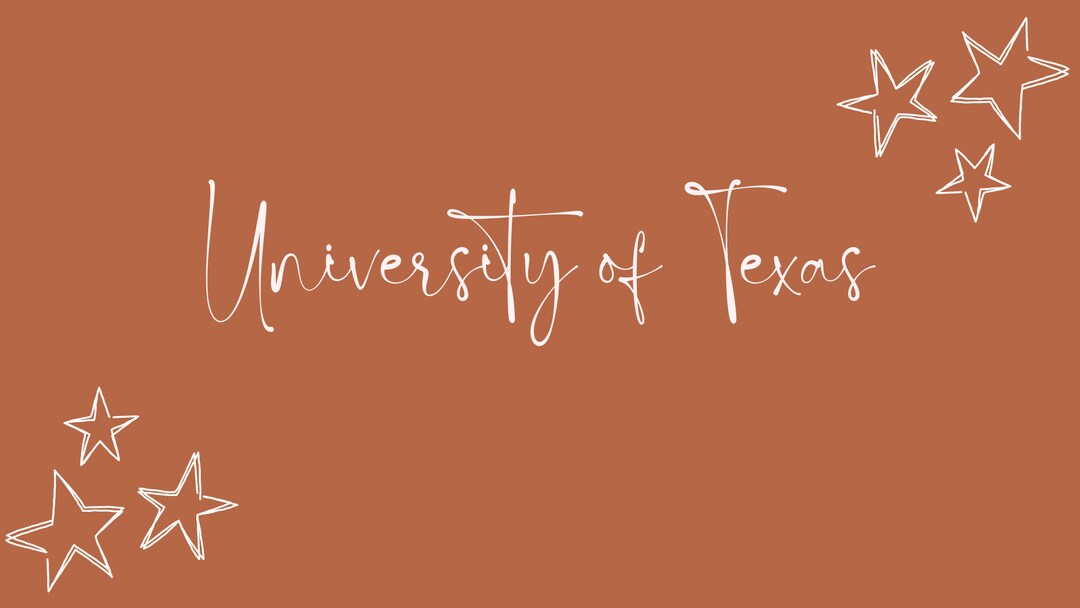 University of Texas Desktop Wallpaper - Etsy