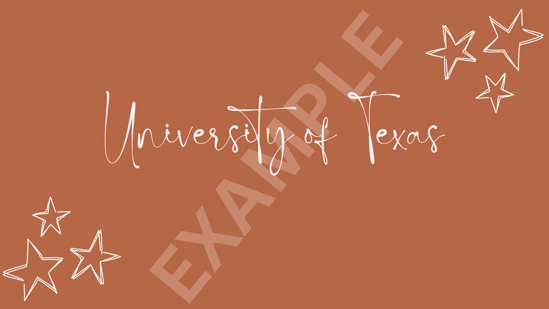 University of Texas Desktop Wallpaper - Etsy