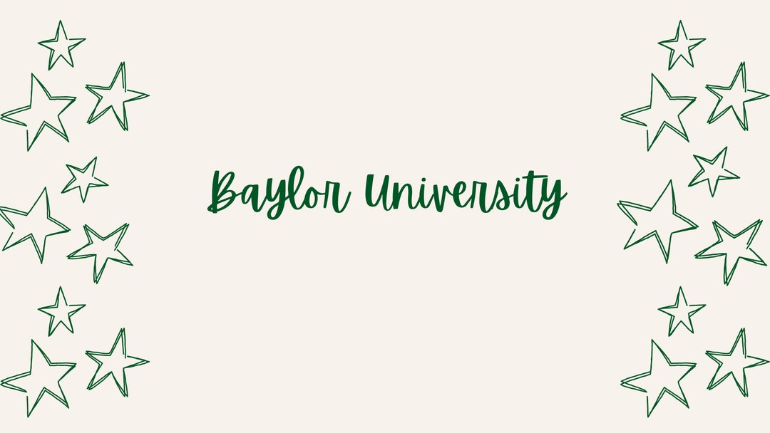 Baylor University Desktop Wallpaper - Etsy