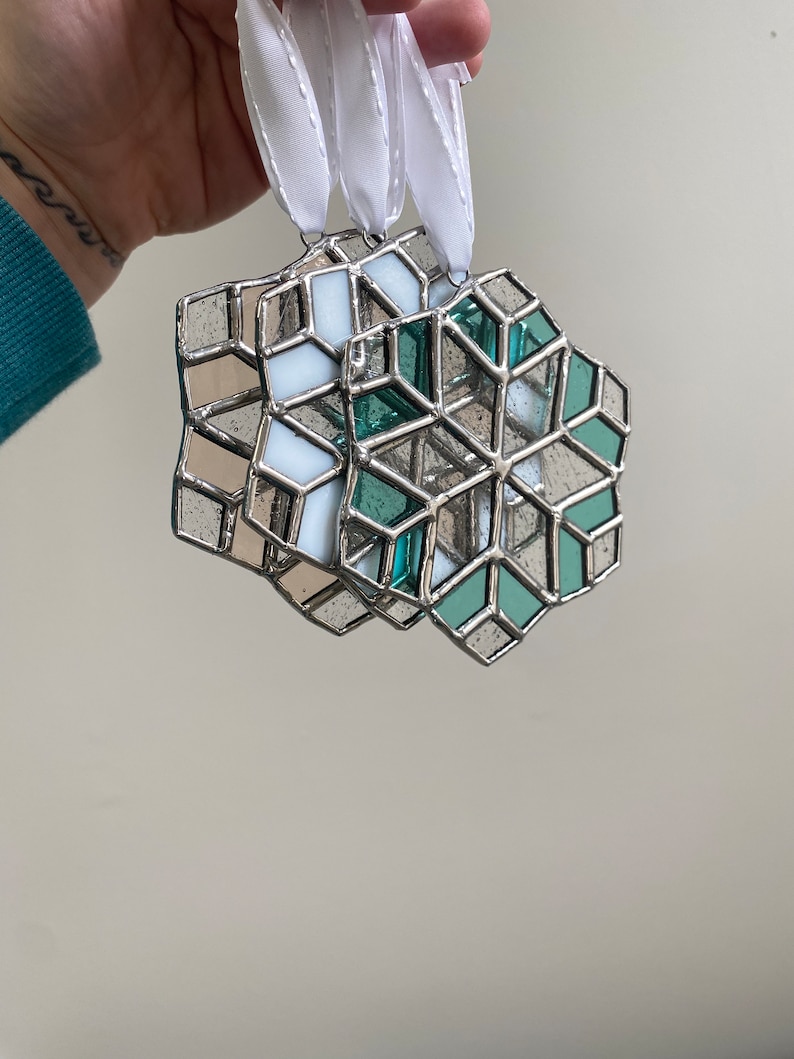 Snowflake PATTERN Commercial Pattern Stained Glass Pattern - Etsy