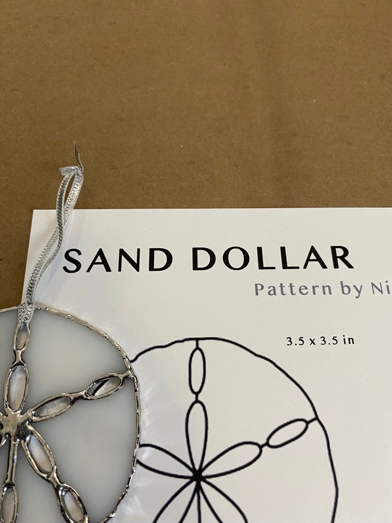 Sand Dollar PATTERN | Commercial Pattern | Shells | Stained Glass ...