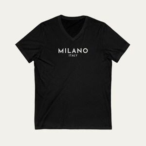 Milano Italy V-neck Shirt, Vacation in Italy, Travel Lover Gift, Italy ...