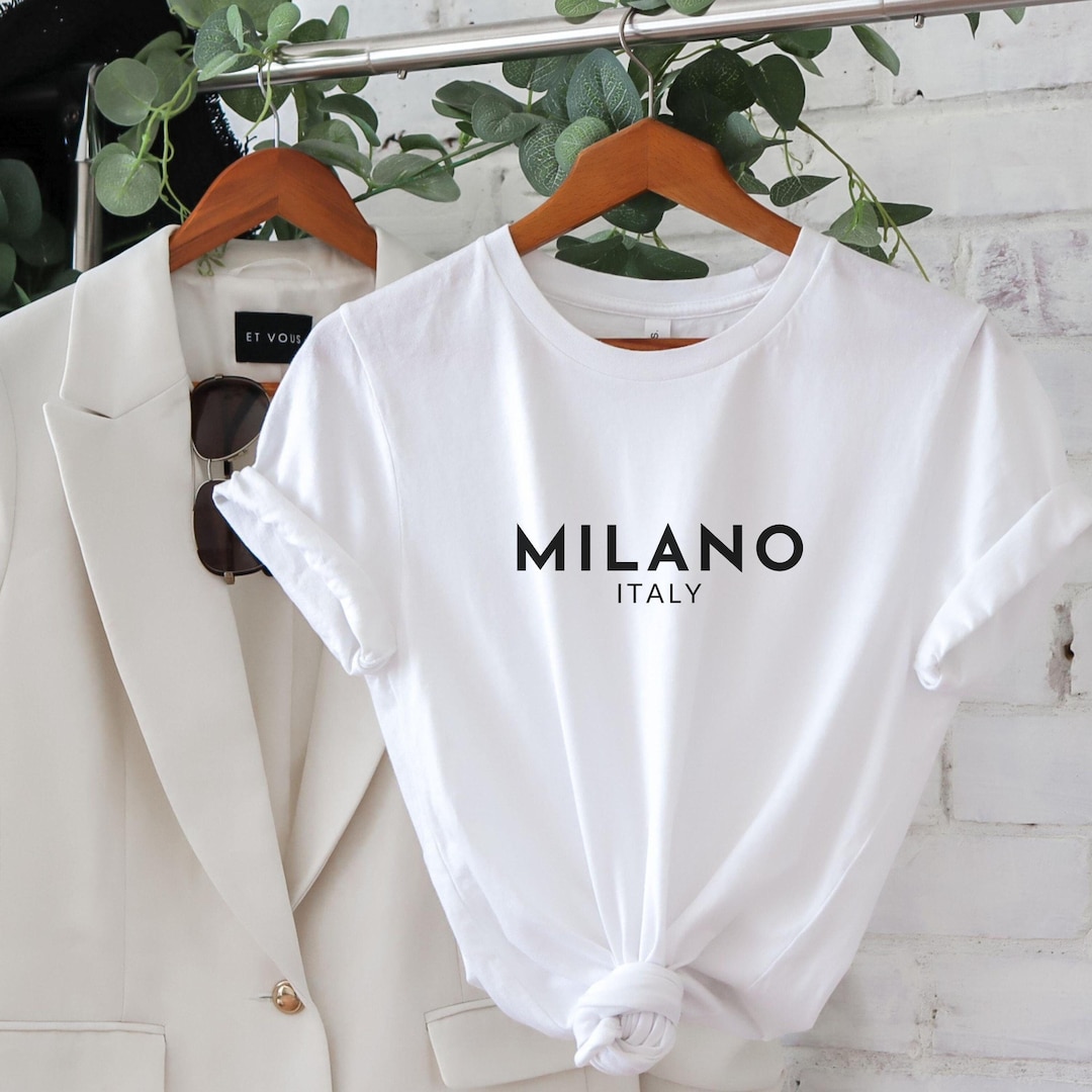 Milano Italy Shirt, Vacation in Italy, Gift for Women, Milano Trip Tee ...