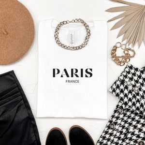 Paris France Shirt, Vacation in Paris, Gift for Travel Lover, Paris ...