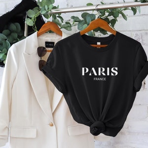 Paris France Shirt, Vacation in Paris, Gift for Travel Lover, Paris ...