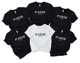 Paris France Shirt, Vacation in Paris, Gift for Travel Lover, Paris ...