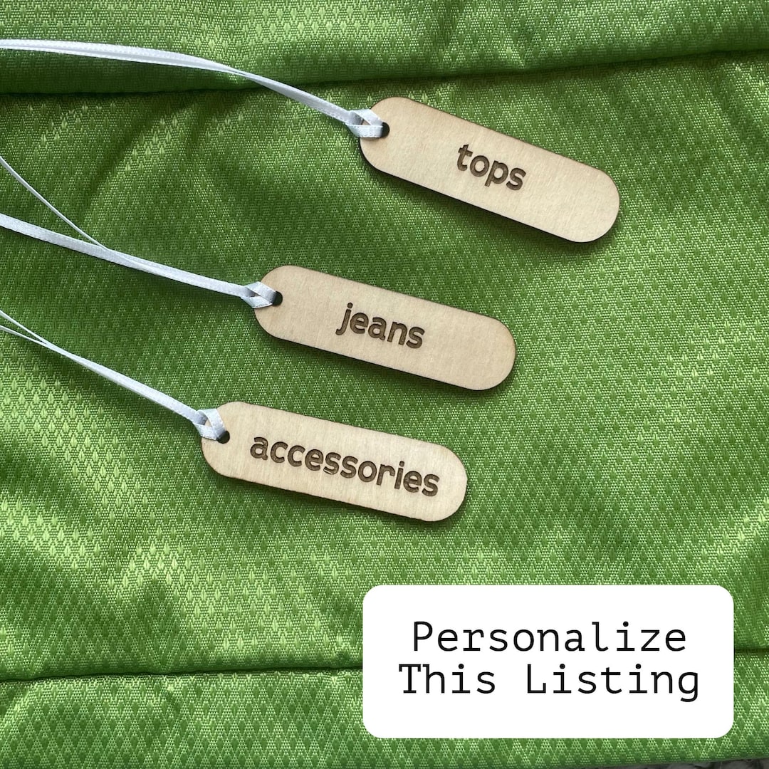 Packing Cube "tie On" Tags - Custom, Personalize This Listing - Etsy