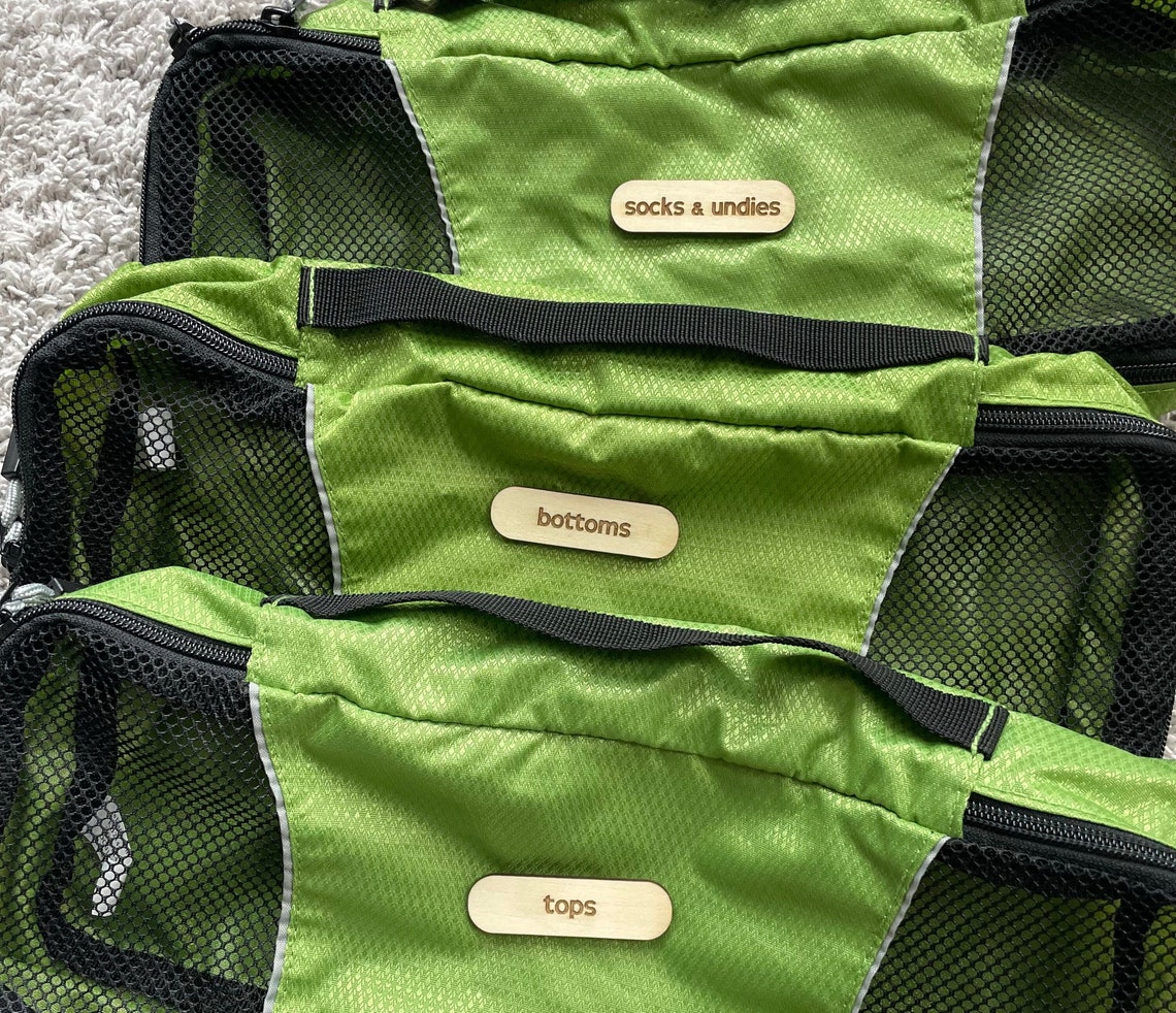 Packing Cube Magnetic Tag - Etsy