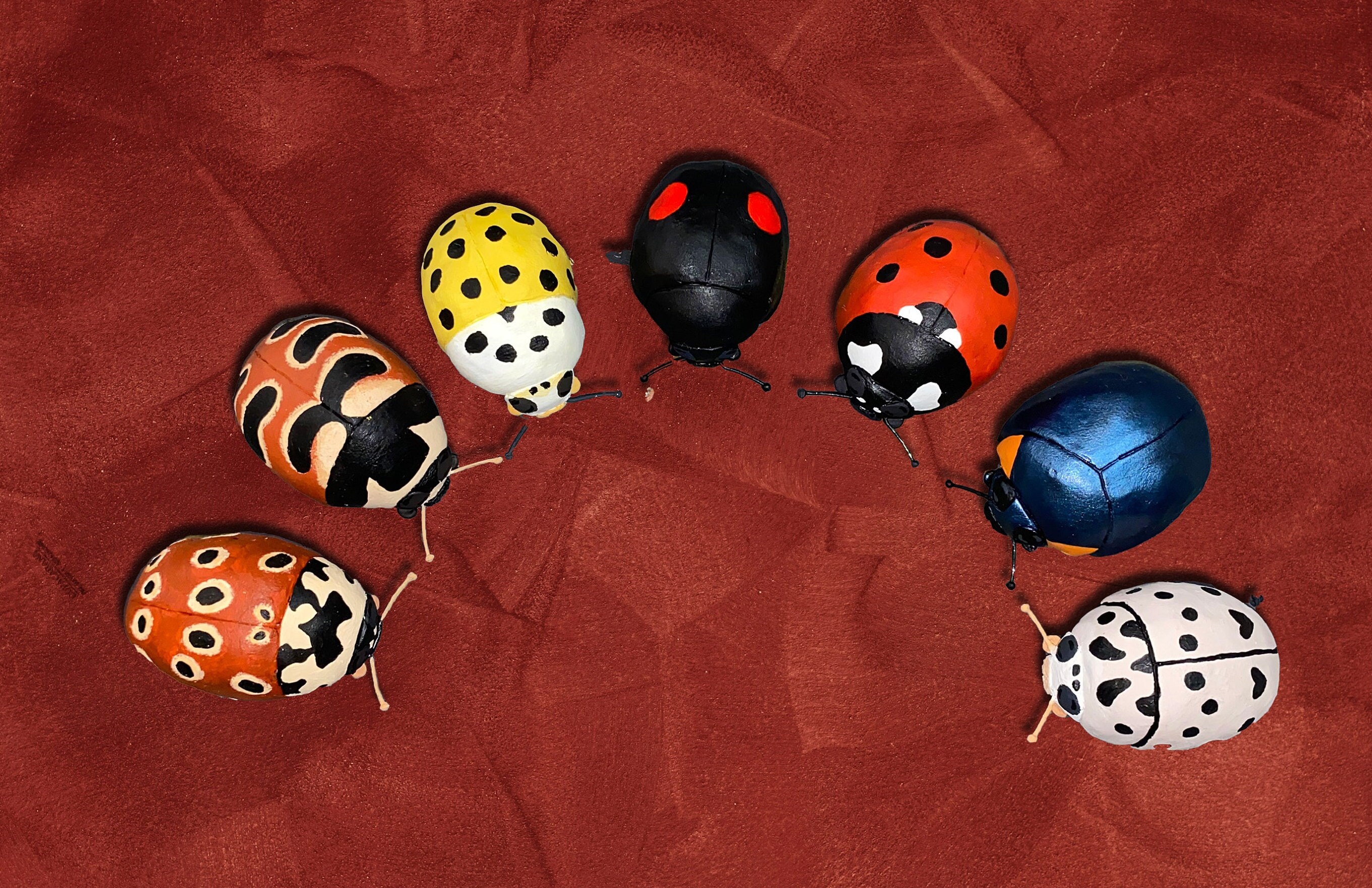 CUSTOM Ladybug Ladybird Figurine Sculpture Display - Etsy