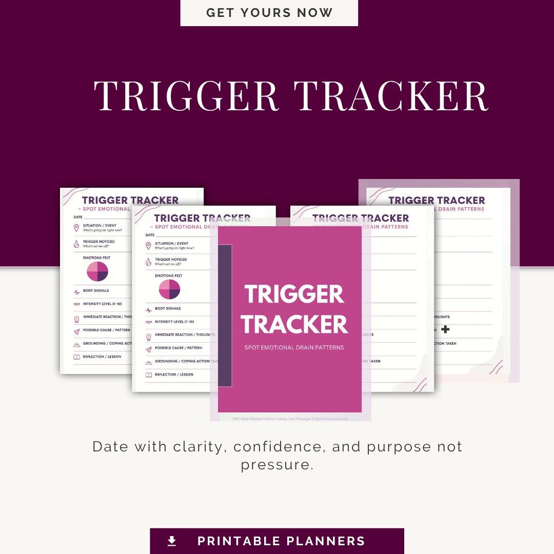 Trigger Tracker Planner: Mental Health & Mood Journal (printable) - Etsy