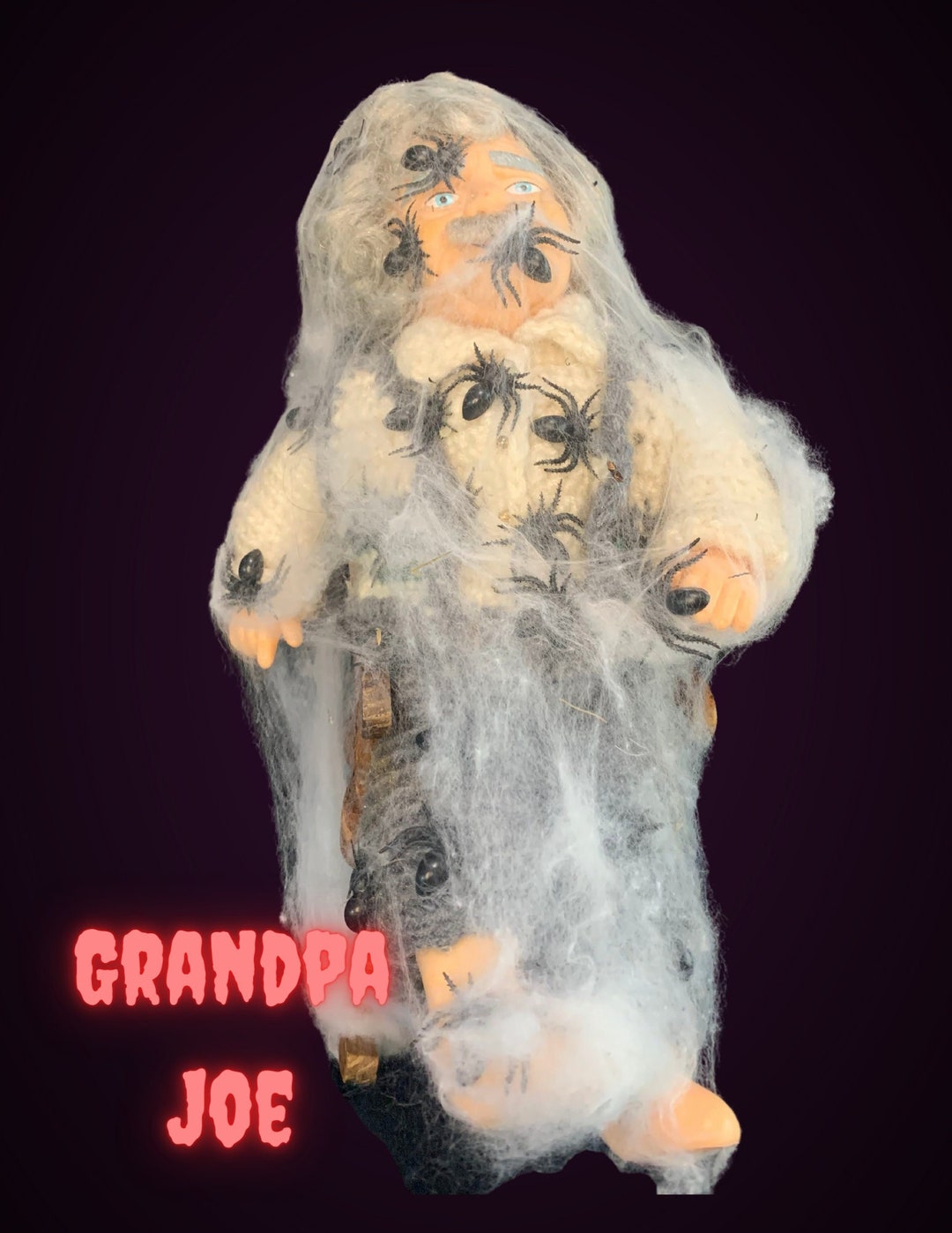 Grandpa Joe Creepy Doll Etsy