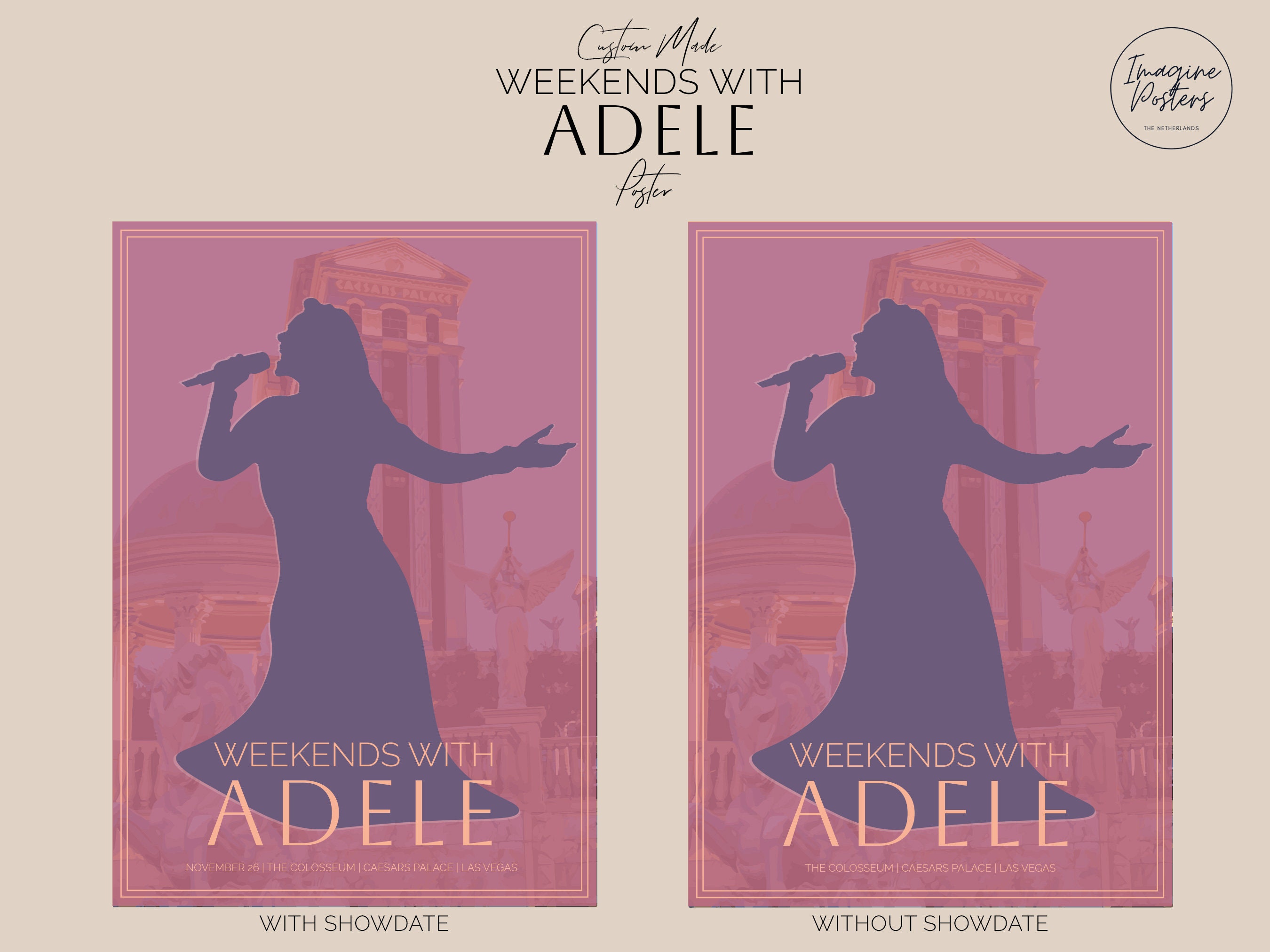 Adele Poster Las Vegas | Weekends with Adele Poster sold by Unsympathetic Melancholy | SKU ...