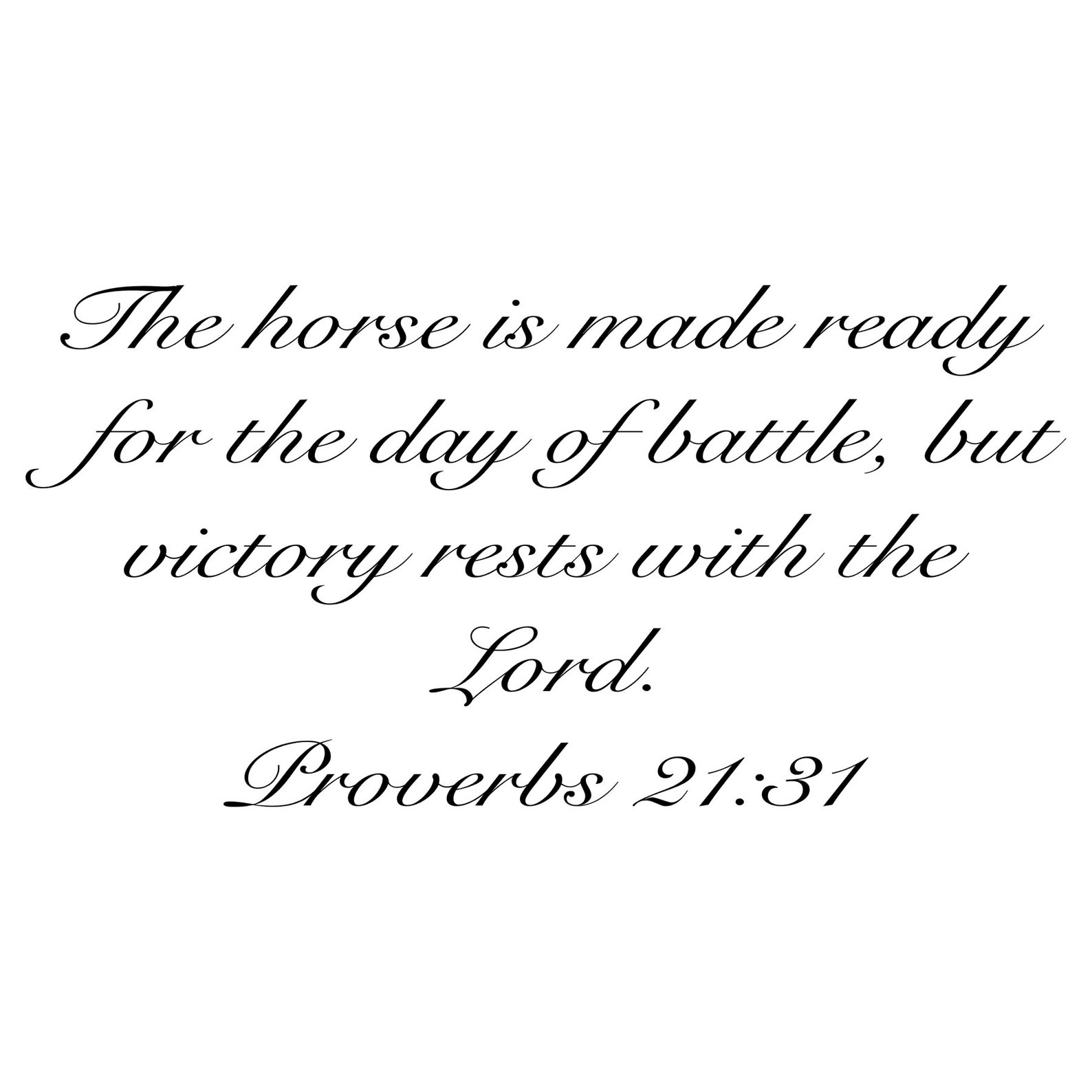 Proverbs 21:31 Svg, Png, and Jpeg File | Bible Verse | Tree | Horse is ...
