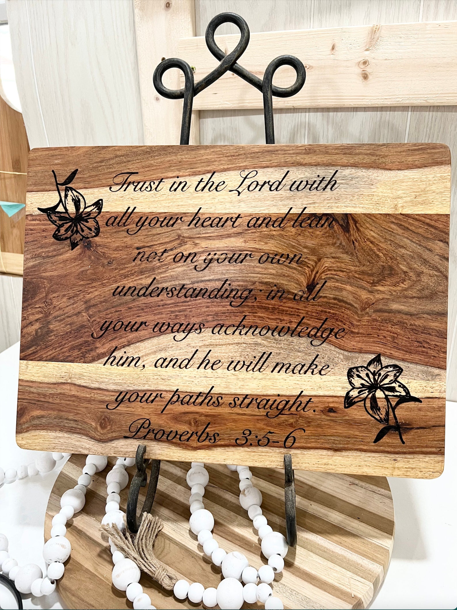 Proverbs3:5-6 Bible Verse SVG File ONLY Cricket, Glowforge, Engraving ...