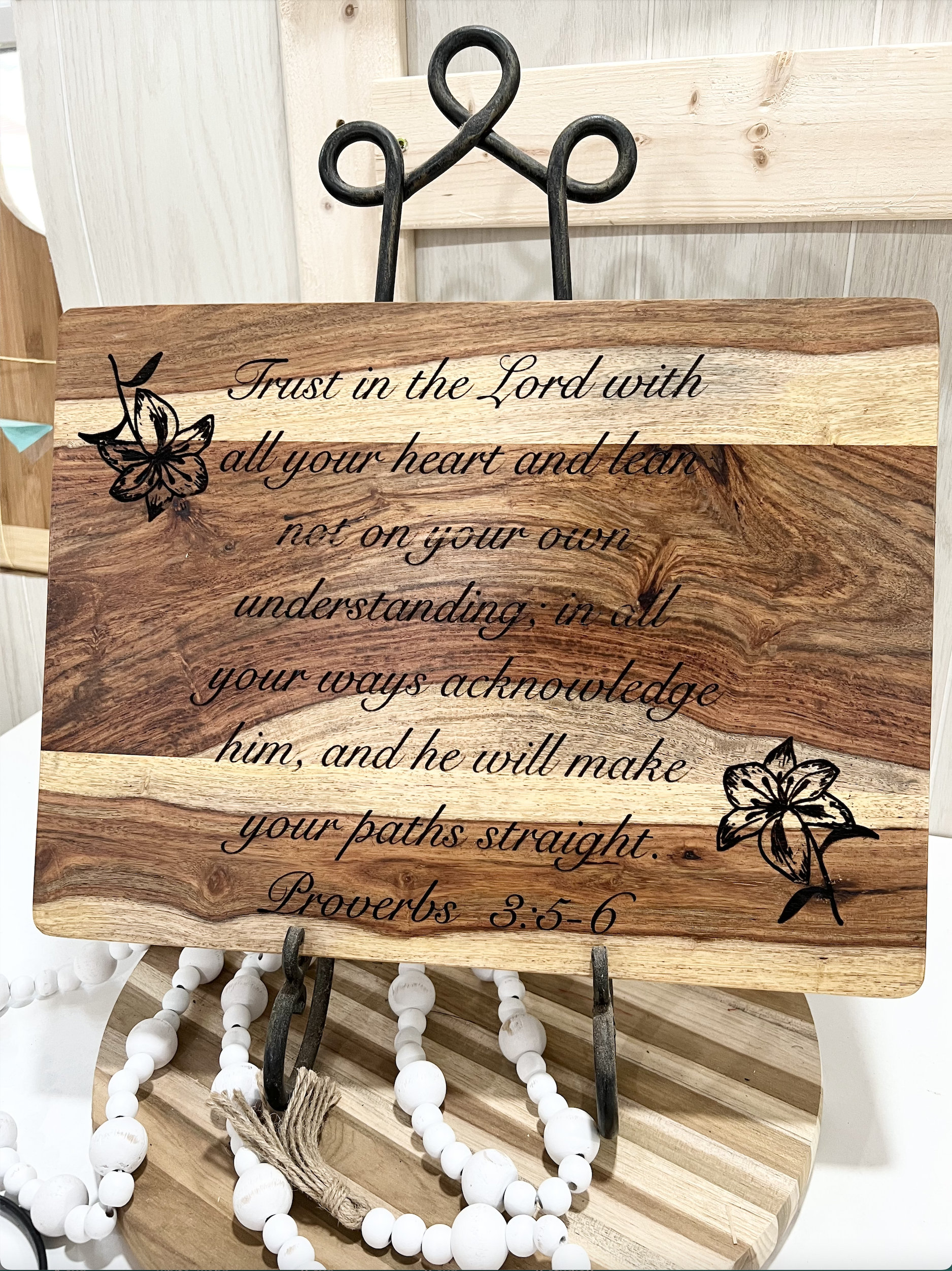 Proverbs3:5-6 Bible Verse SVG File ONLY Cricket, Glowforge, Engraving ...