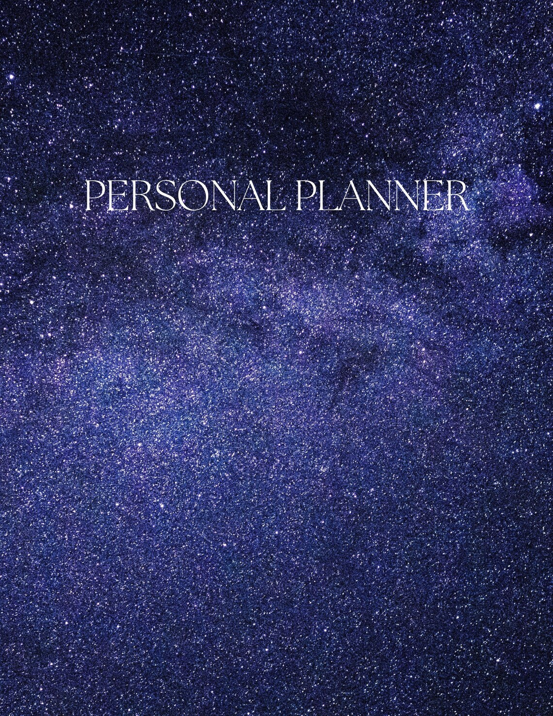 Digital Printable Weekly Daily Personal Planner Habit Tracker - Etsy