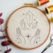 Celestial Hand Embroidery PDF Pattern: Cosmic Crystals and Magical Hand ...