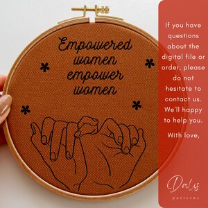 Women and Females Embroidery PDF Pattern Bundle, Modern Hand Embroidery ...