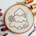 Christmas Tree Punch Needle Pattern, Digital Download Punch Needle ...