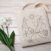 Landscape Hand Embroidery PDF Pattern File, Desert With Cactus Monoline ...