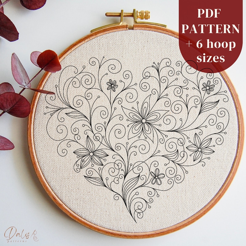 Pdf Embroidery - Etsy