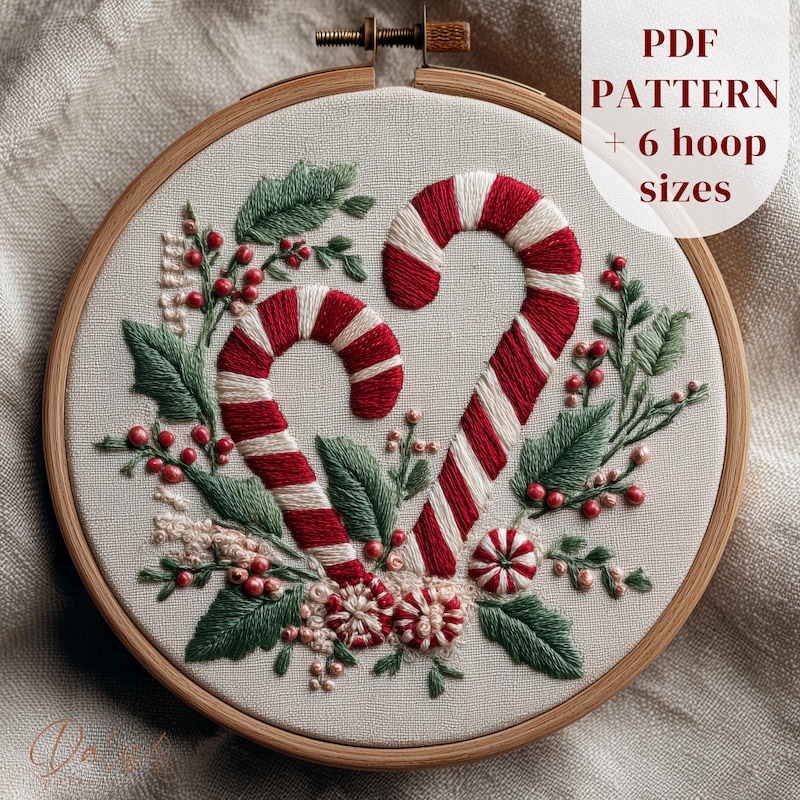 Candy Embroidery - Etsy