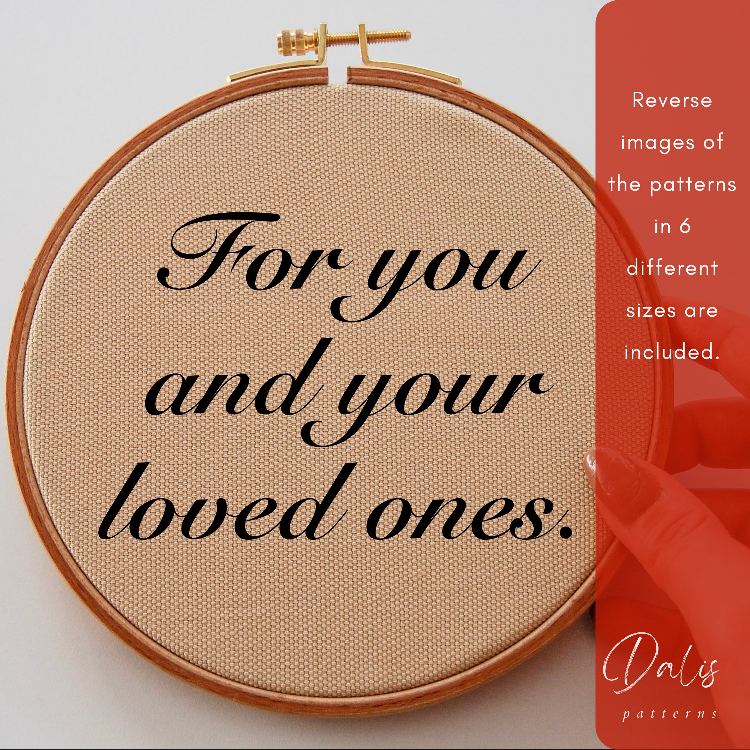 Fully Custom Hand Embroidery Design, Personalized Embroidery PDF ...