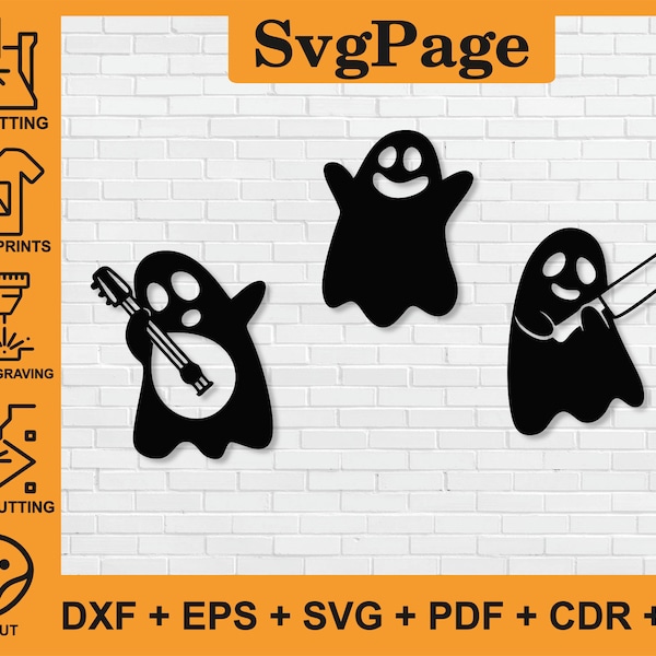 Casper Ghost Svg - Etsy