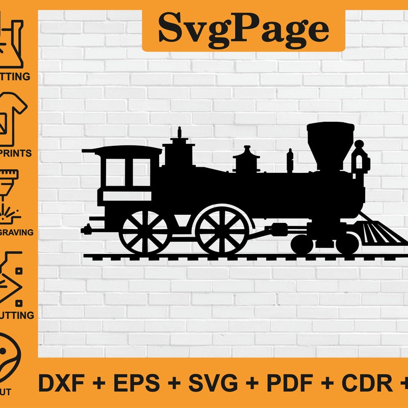 Laser Cut Locomotive - Etsy