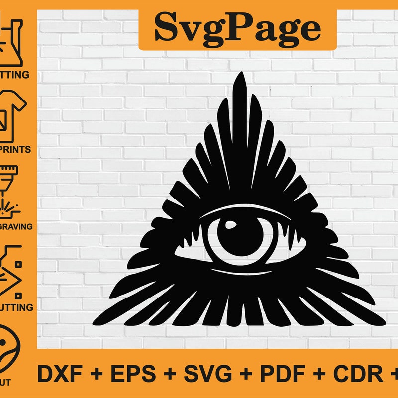Illuminati Svg - Etsy