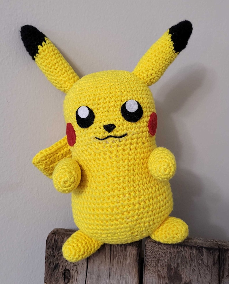 Pikachu - Crochet Pattern - Etsy