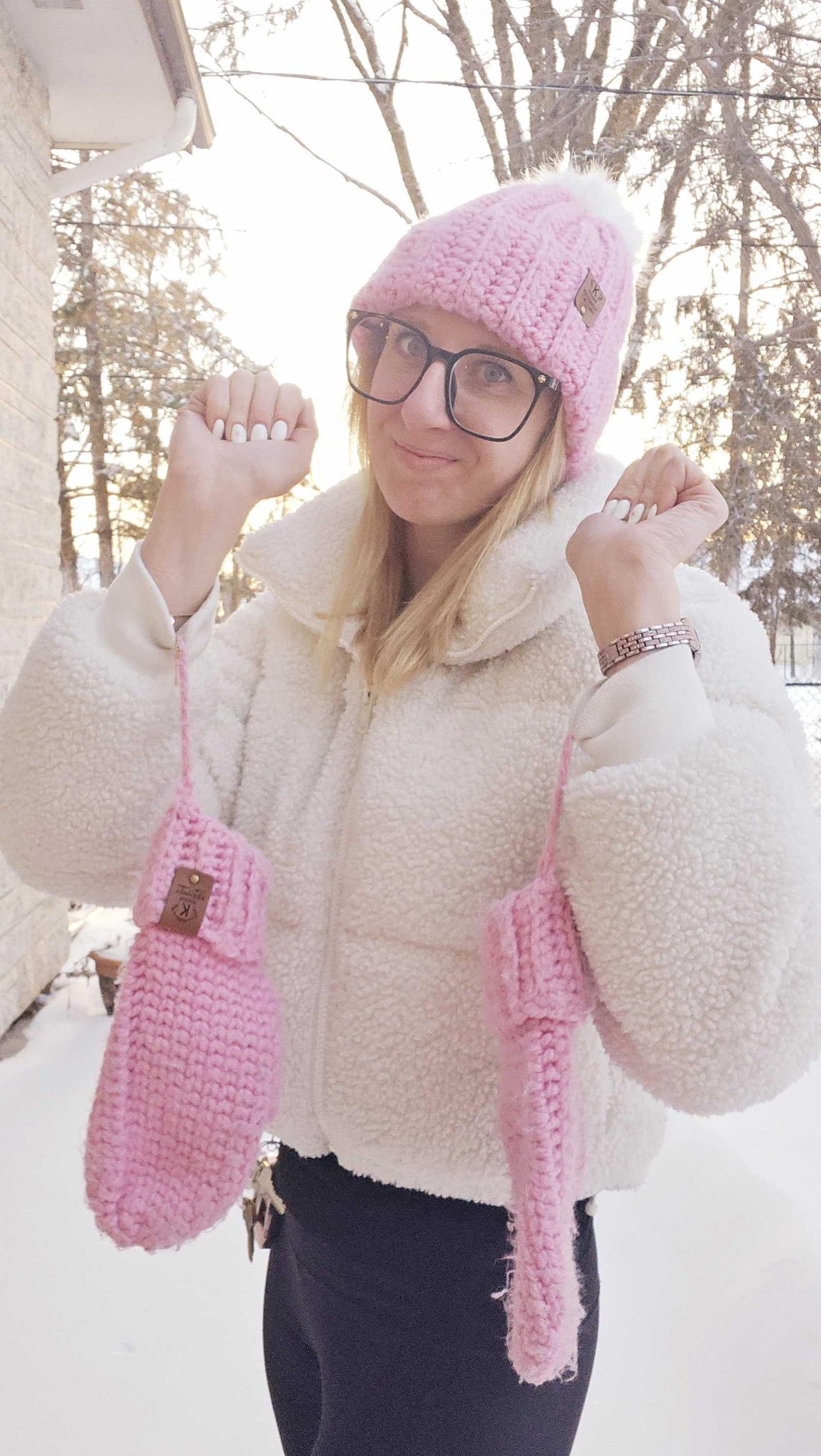 Chunky Toque & Mitts - Crochet Patterns - Etsy