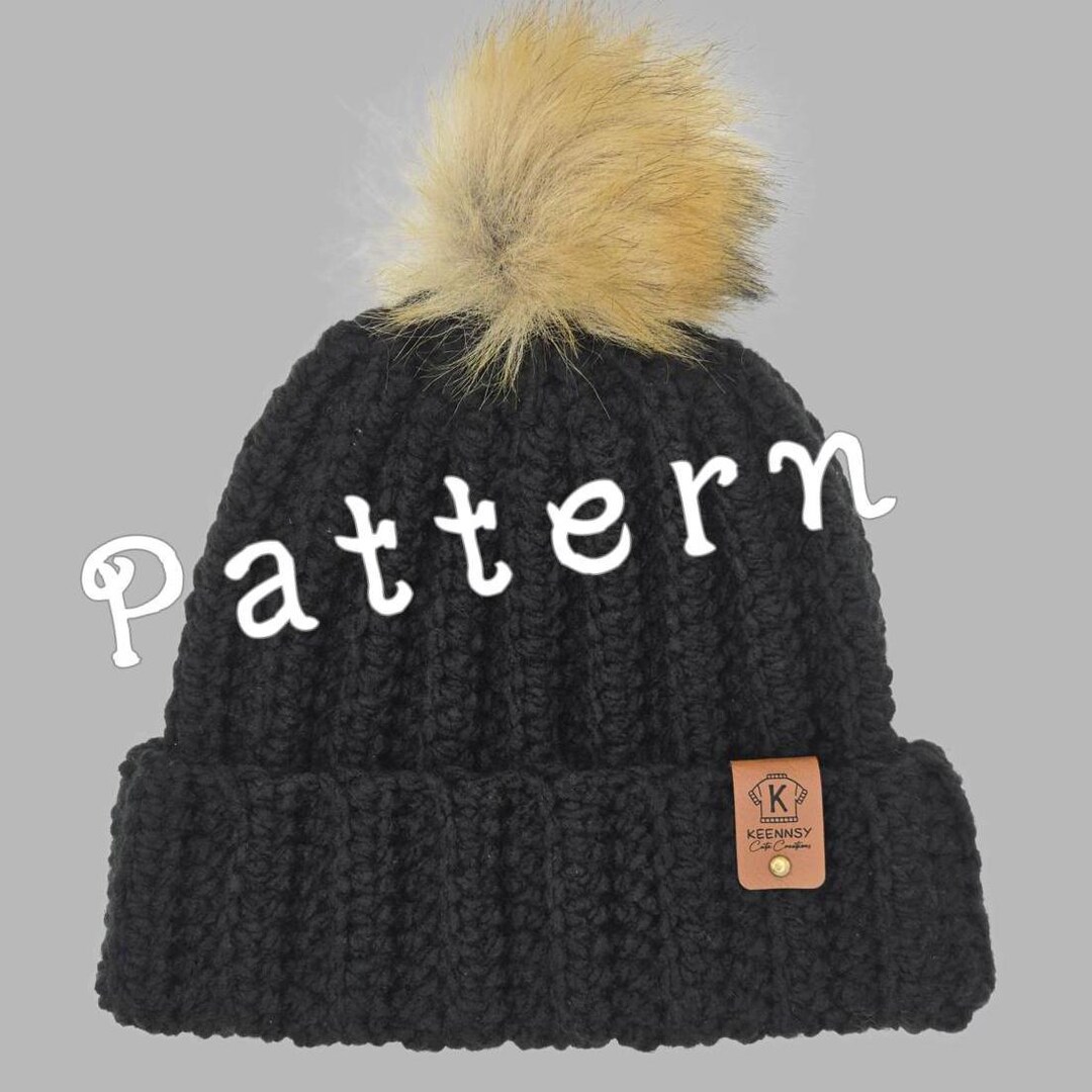 Chunky Toque - Crochet Pattern - Etsy