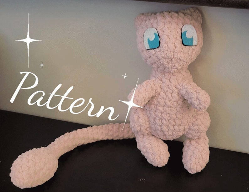 Mew Crochet Pattern - Etsy