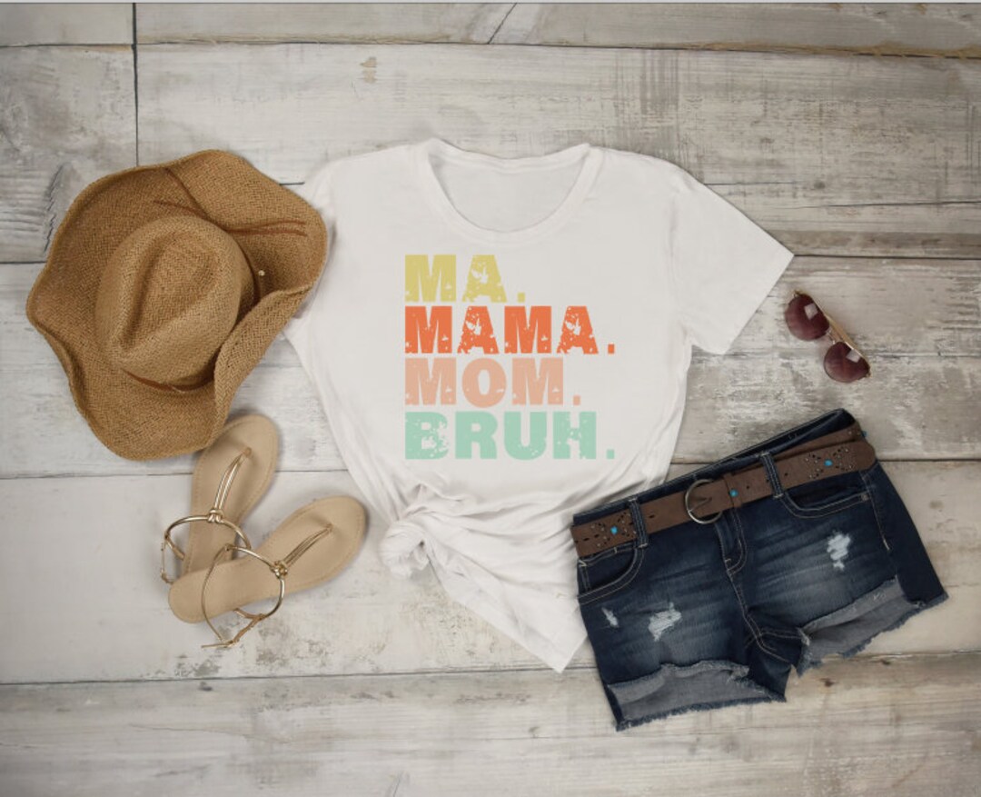 Ma Mama Mom Bruh Svg Pdf Png Jpg Mom Life Boy Mom - Etsy
