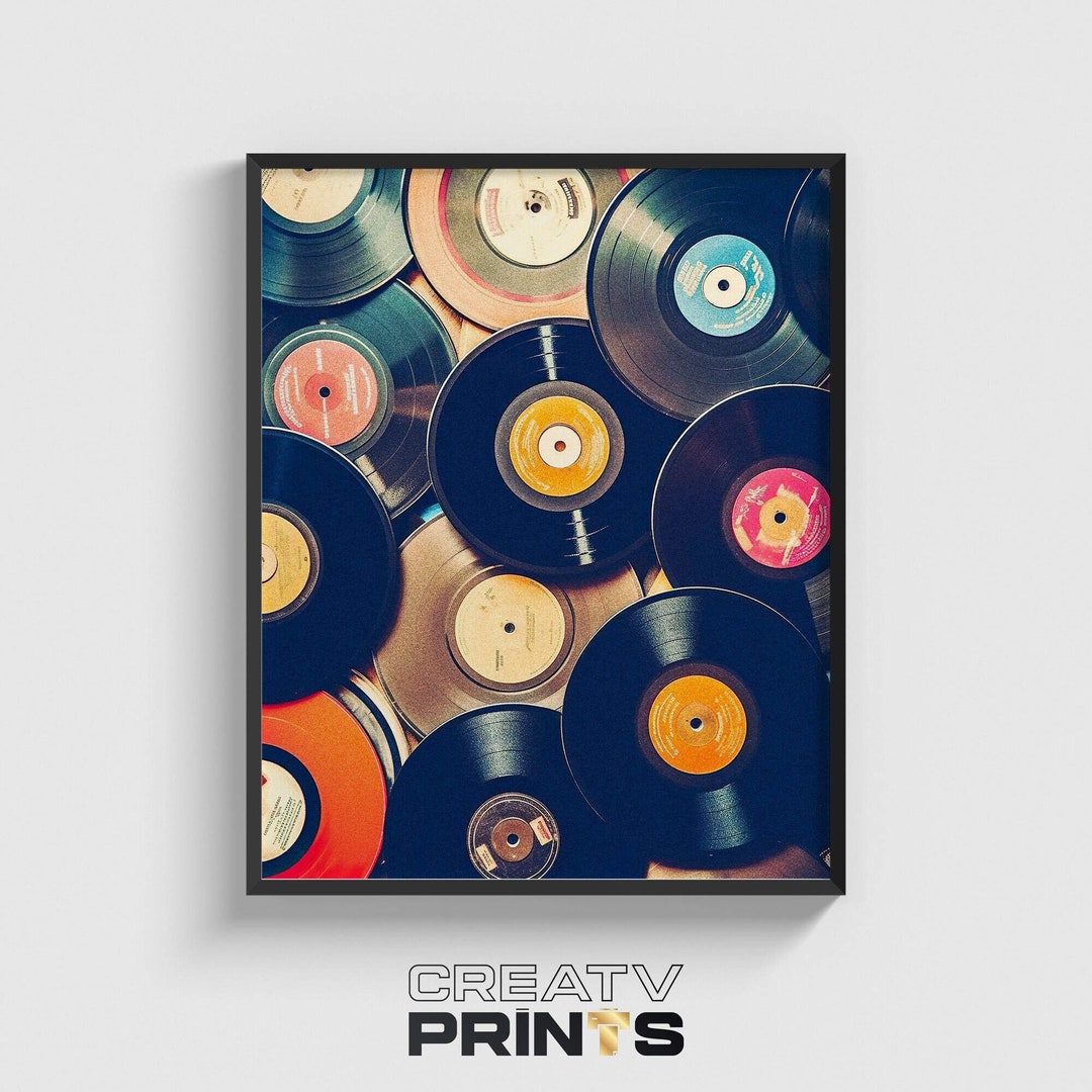 Retro Vinyl Record, Classics, Vinyl Disc, Old Days Music, Artful Poster ...