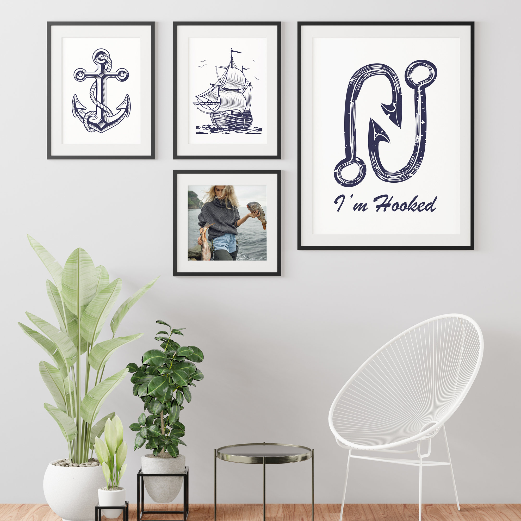 6 NAUTICAL Printable Posters Sea Art Digital Download - Etsy