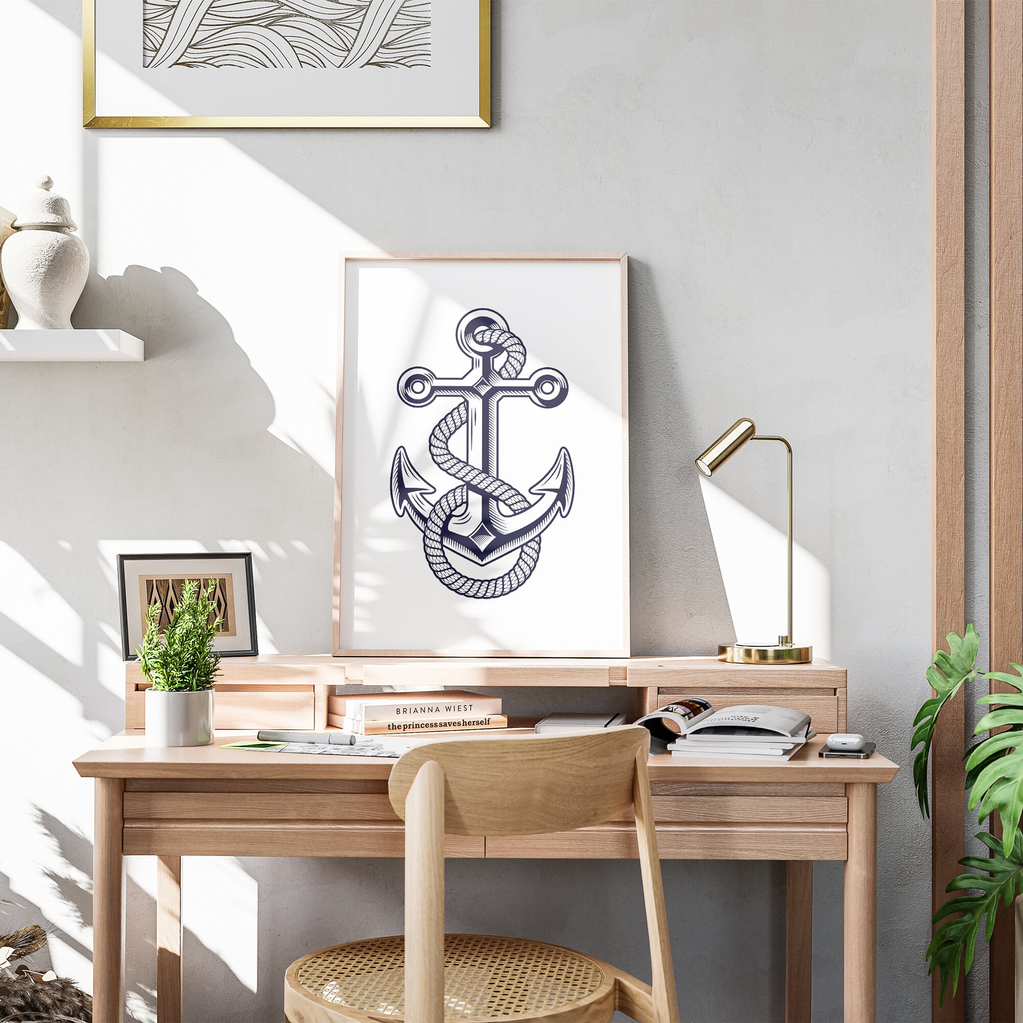 6 NAUTICAL Printable Posters Sea Art Digital Download - Etsy