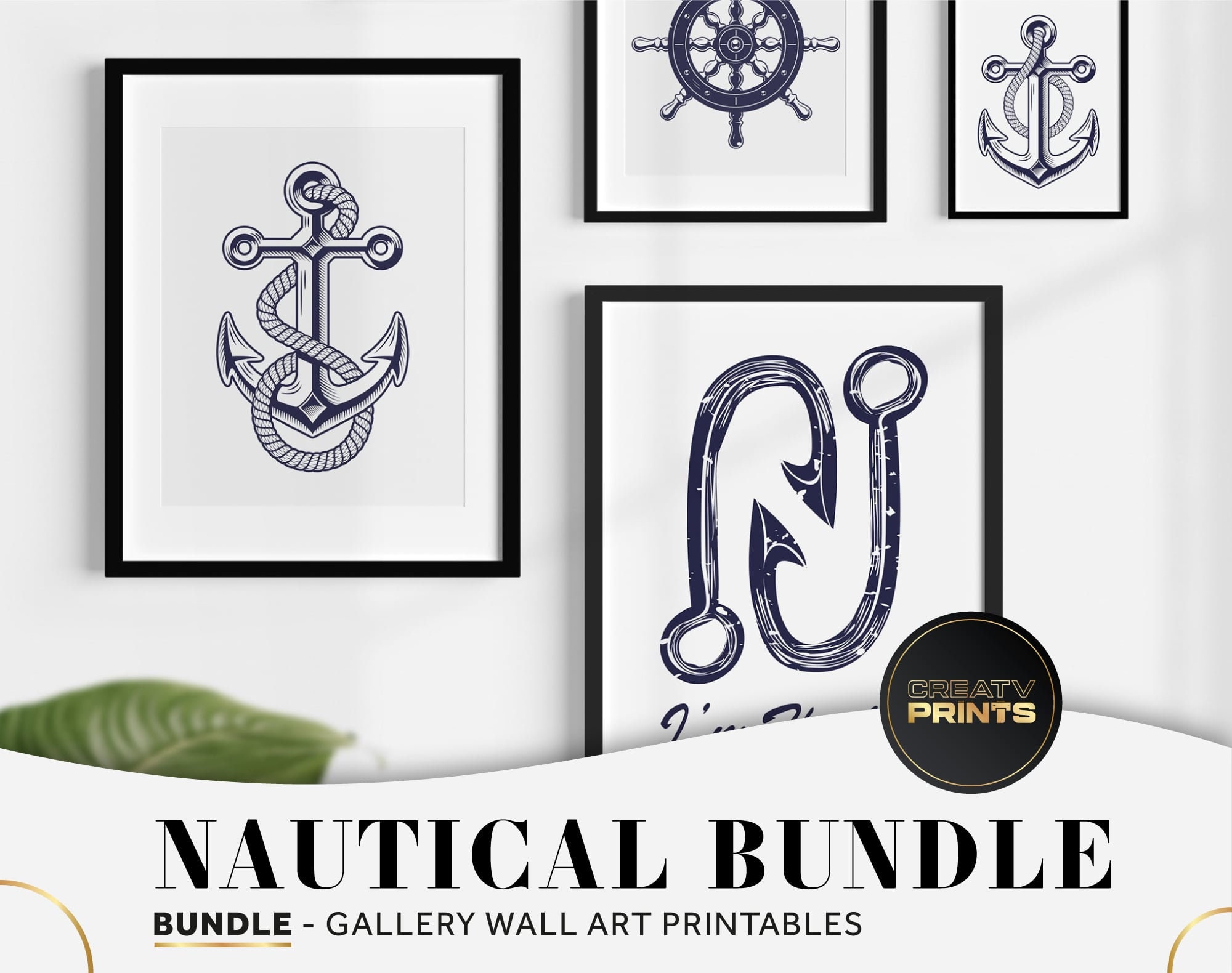 6 NAUTICAL Printable Posters, Sea Art, Digital Download, Bedroom Wall ...