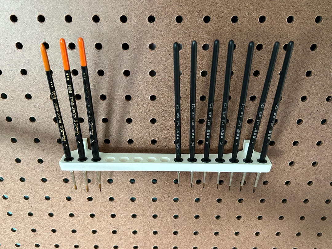 Miniature Brush Holder / Organizer With Interchangeable Inserts (x24 ...