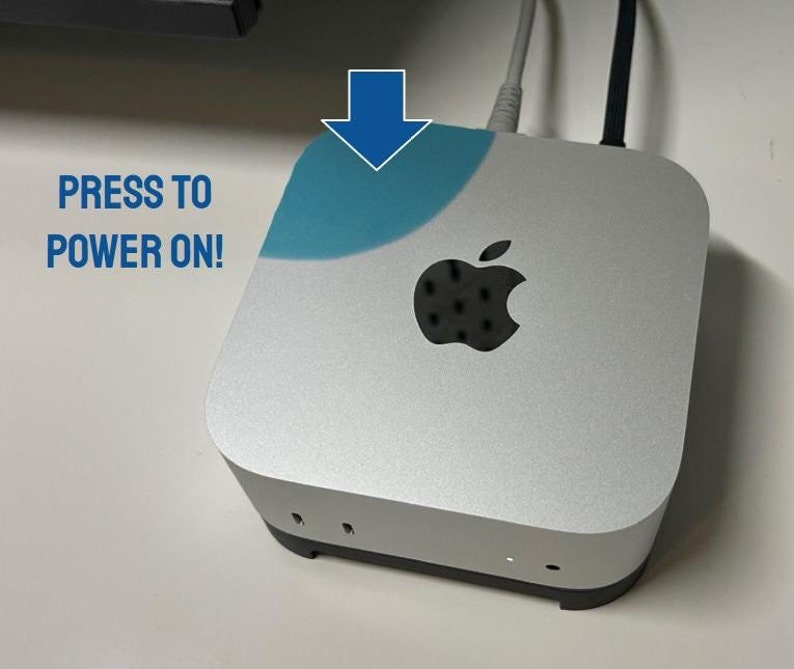 New Apple M4 Mac Mini Riser Base / Dock With Hidden Inbuilt Power ...