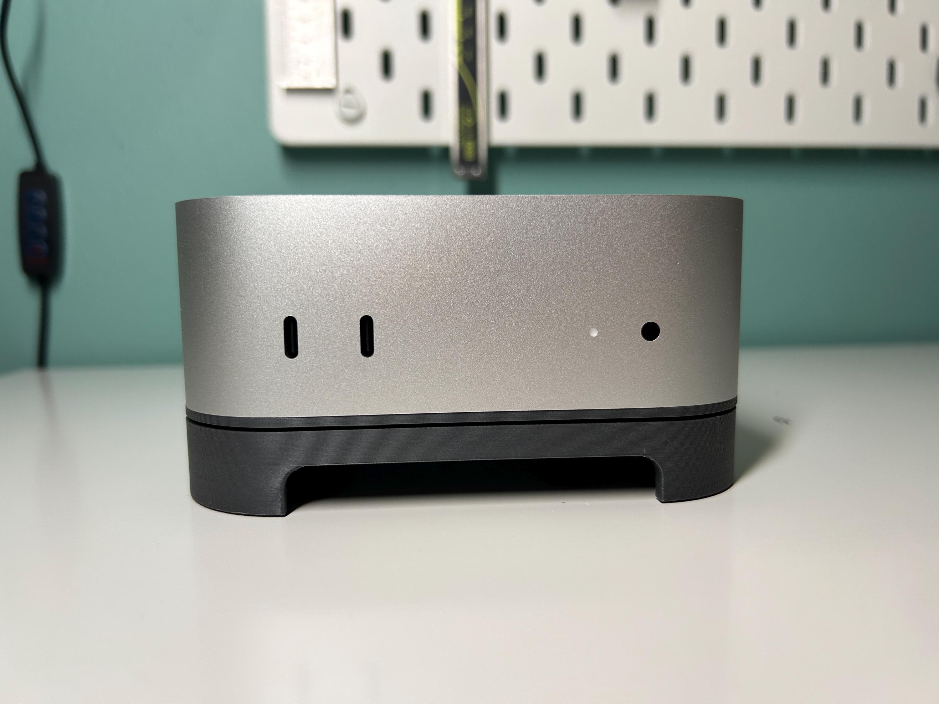 New Apple M4 Mac Mini Riser Base / Dock With Hidden Inbuilt Power ...