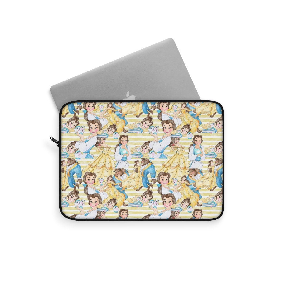 Belle Laptop Sleeve, Disney Laptop Cover, Laptop Protector, Laptop Case ...