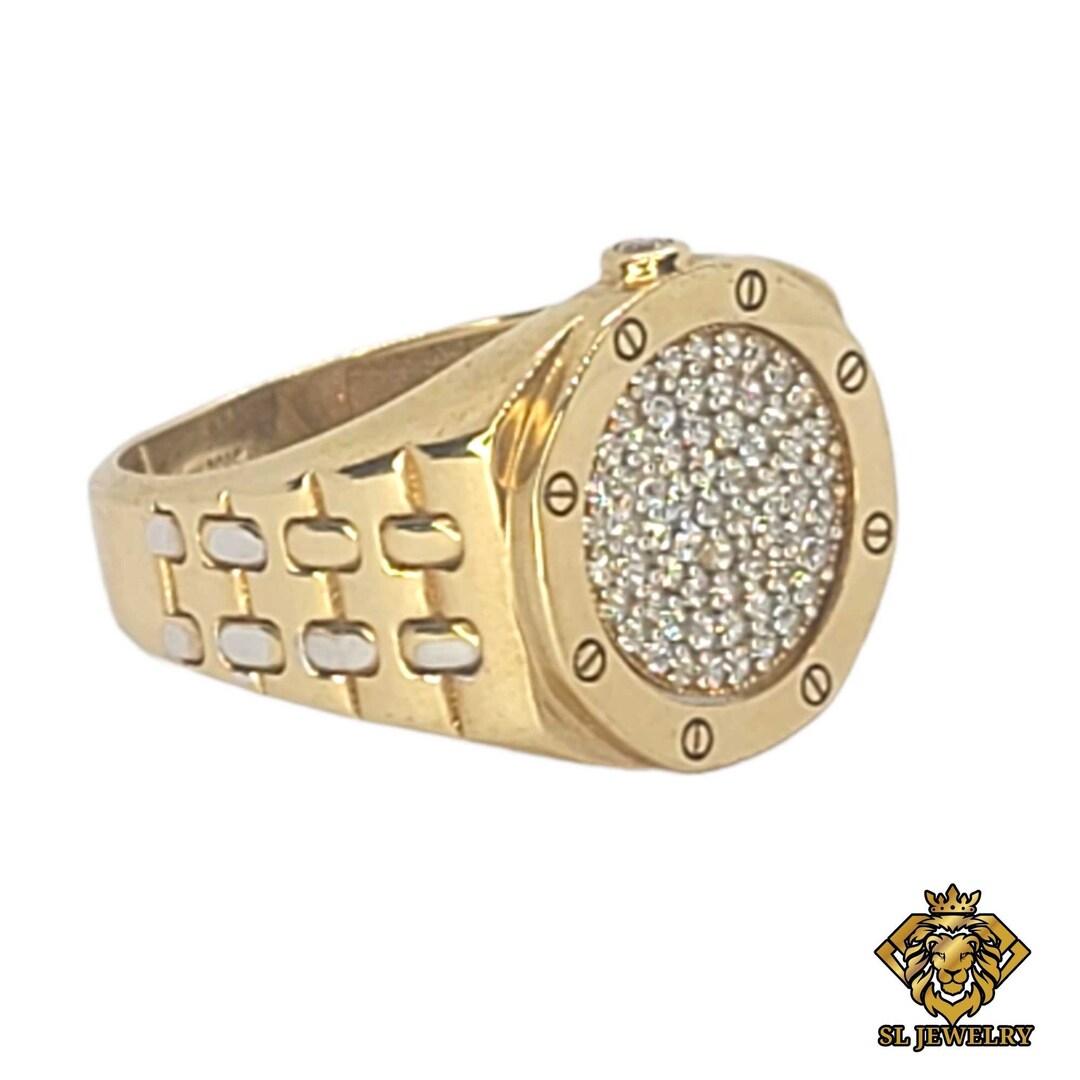 10kt Ring Watch Style - Etsy