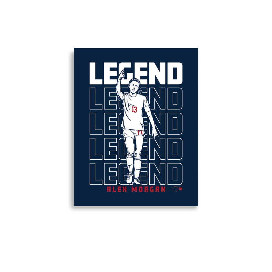 Alex Morgan: Legend Art Print - Etsy