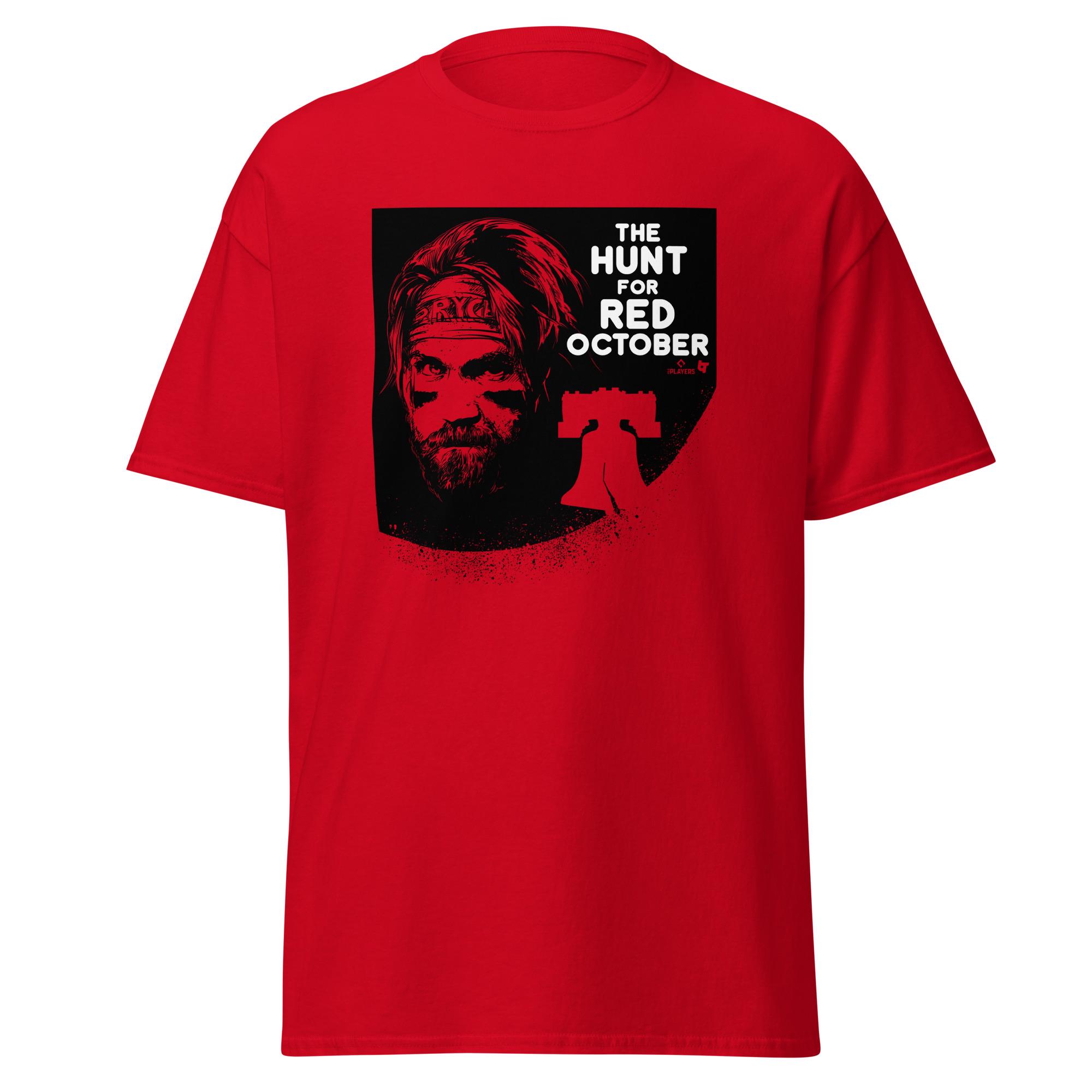 Bryce Harper Hunt for Red October - Philadelphia Baseball T-shirt - Etsy